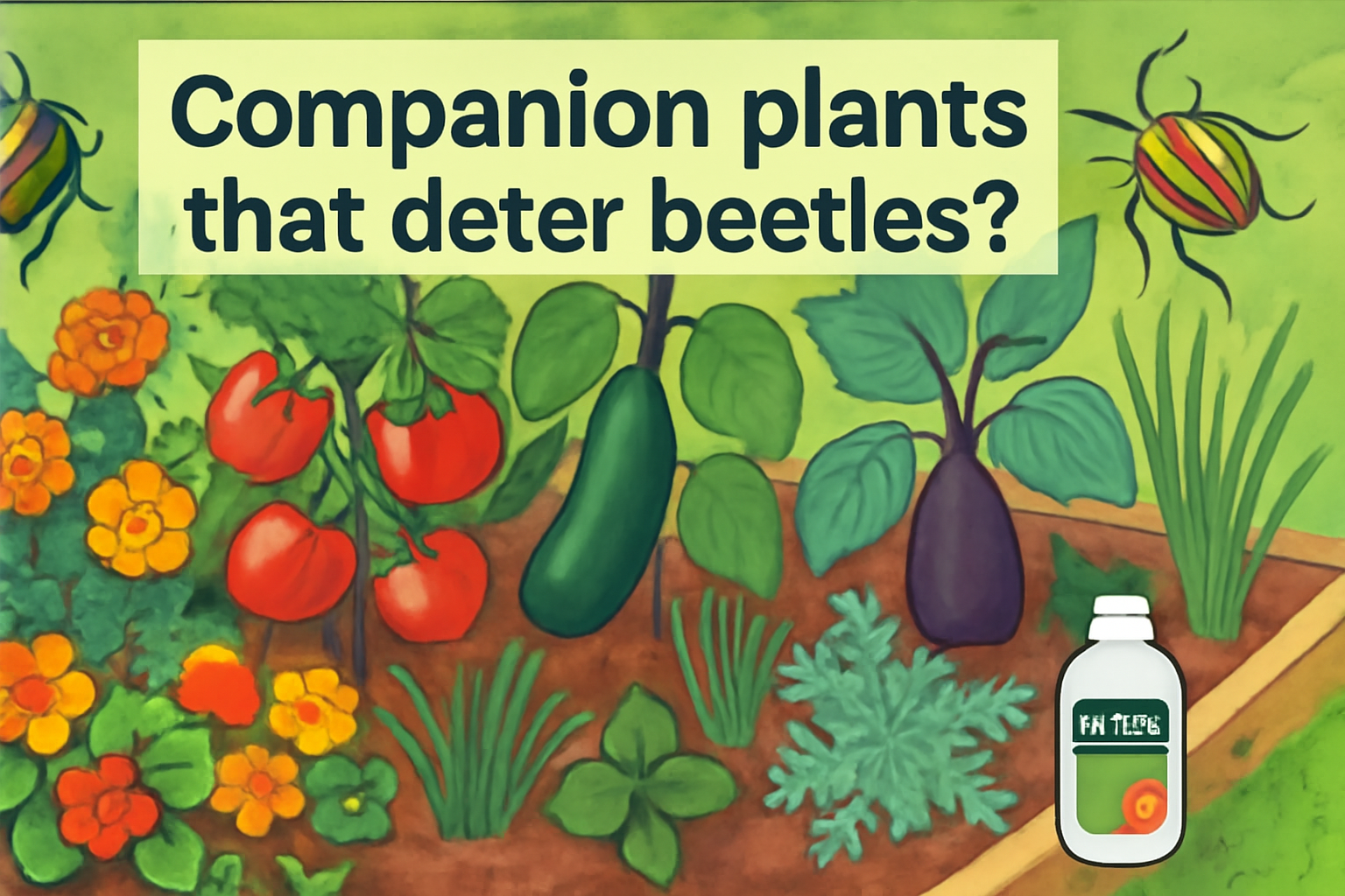 Companion Plants That Deter Beetles? Optimize Your Garden