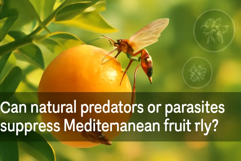 Can Natural Predators or Parasites Suppress Mediterranean Fruit Fly?