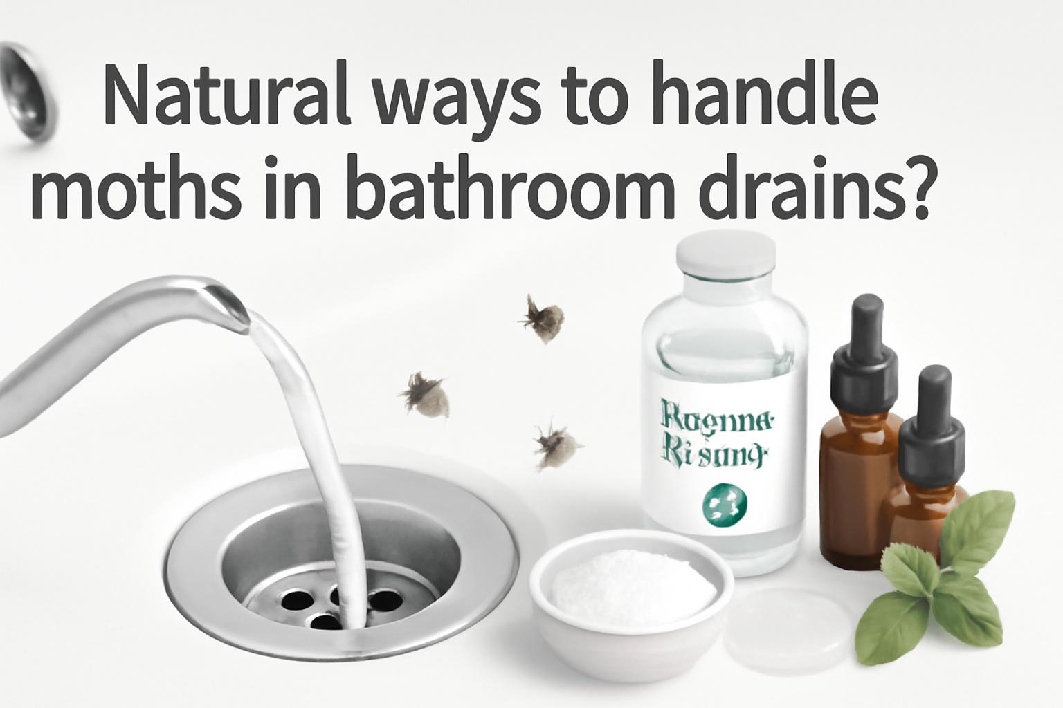 Natural Ways to Handle Moths in Bathroom Drains? Simple Tips