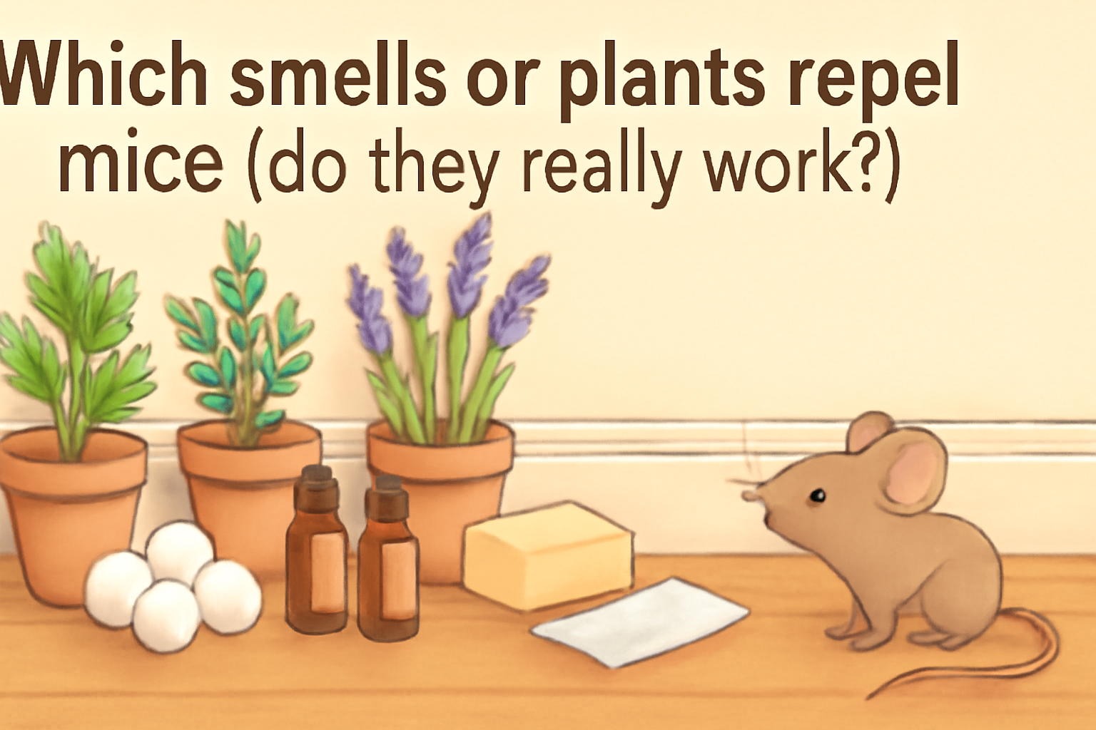 Which Smells Or Plants Repel Mice (Do They Really Work)?